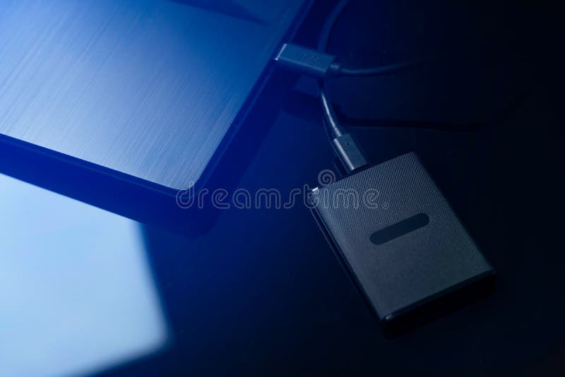 Data Storage, Protection of Personal Information Concept. SSD Disk ...