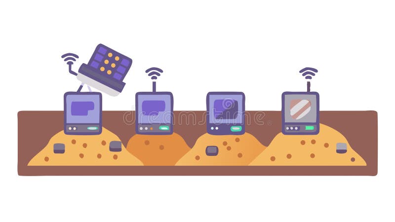 Data Storage Solutions, Symbolizing Information Management Systems, Vector Design Generative AI ...