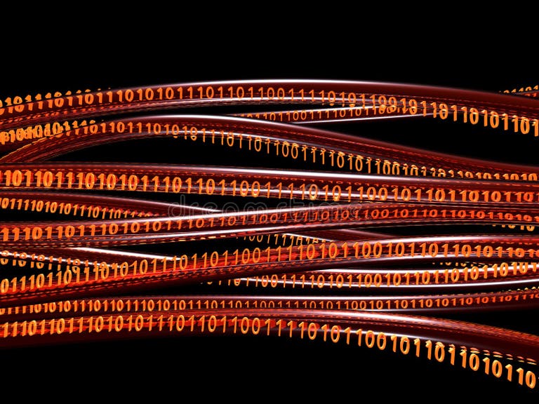 Red Binary Data Stream Stock Illustrations – 1,983 Red Binary Data ...