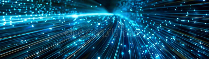 Data Stream Background of the Internet for Global Communication of a ...