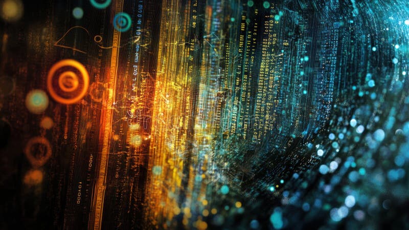 Innovative Manufacturing Process with Data Flow and Futuristic ...