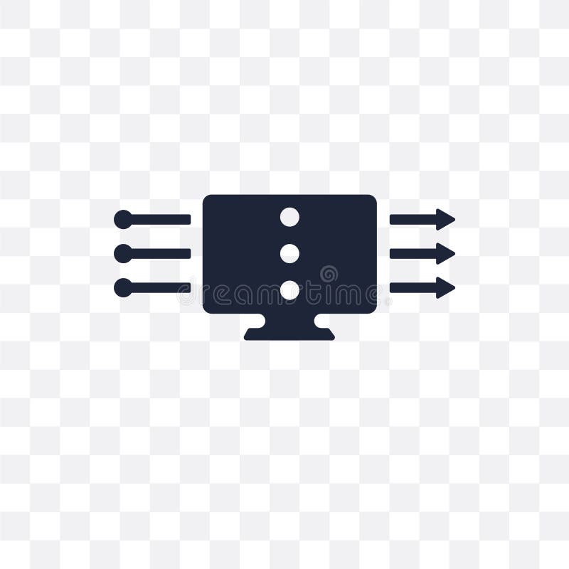 Data Streaming Transparent Icon. Data Streaming Symbol Design Fr Stock ...