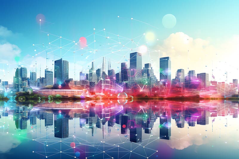 Illustrating the Visual Beauty of Smart Infrastructure, this Image ...