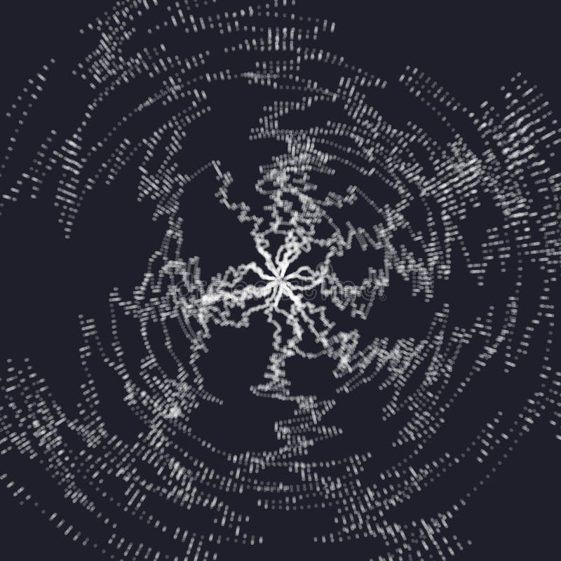 Data Structure. Big Data Spreading Model. Vector Illustration. Stock ...