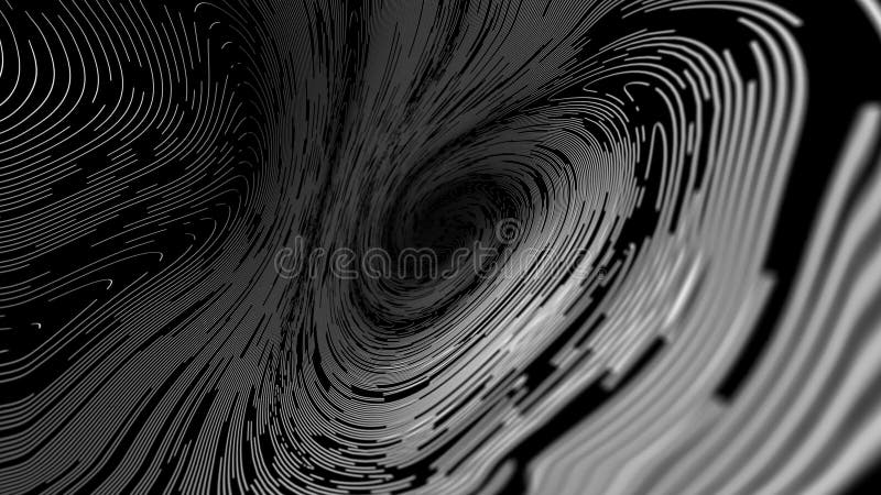 Data Swirl Abstract Lines Background. Technology Concept Seamless Loop ...
