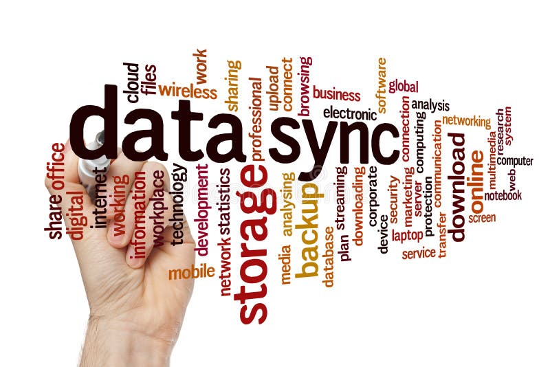 Data Sync Backup Icon stock vector. Illustration of orange - 34061891