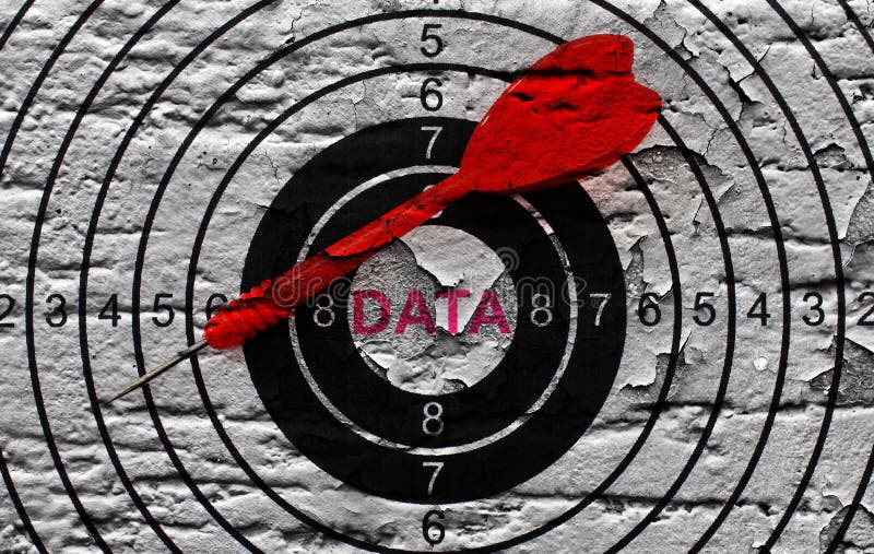 Data target stock photo. Image of market, digital, business - 173715280