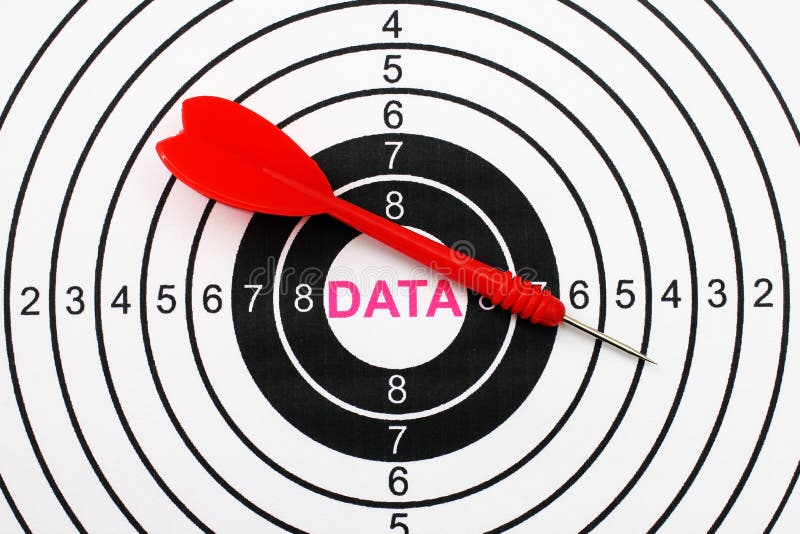 Data target stock photo. Image of market, digital, business - 173715280