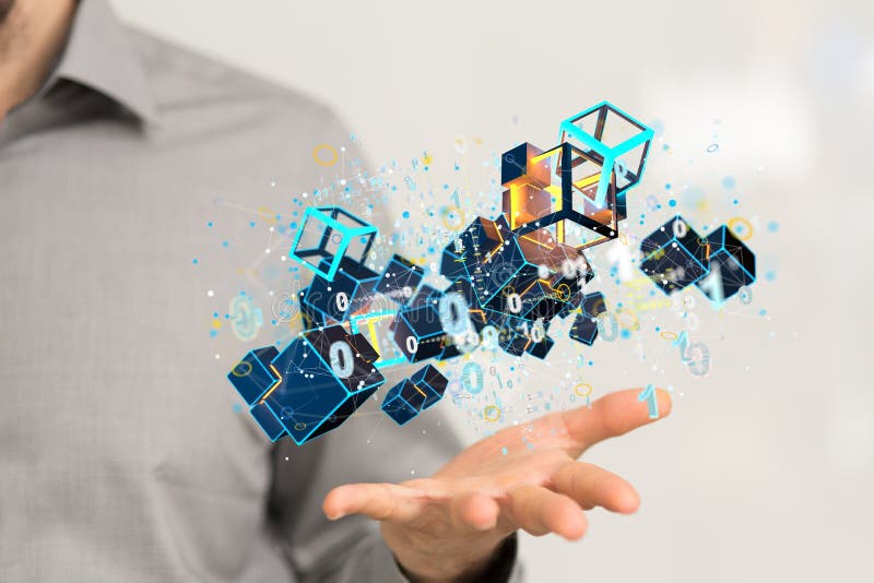 Data Team Hierarchy Connection Group Digital Stock Image - Image of ...