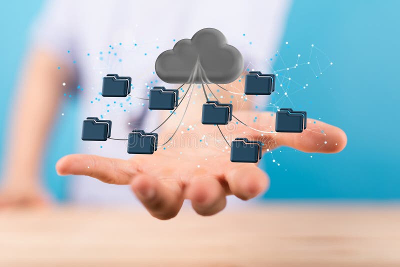 Data Team Hierarchy Connection Group Digital Stock Photo - Image of ...