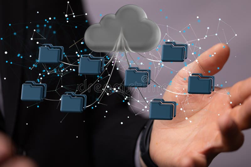 Data Team Hierarchy Connection Group Digital Stock Photo - Image of ...