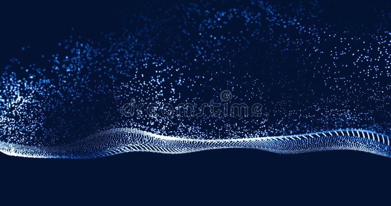 Data Technology Abstract Futuristic Illustration. Low Poly Shape with ...