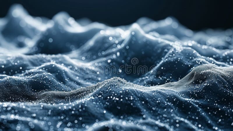 Data Technology Abstract Futuristic Illustration Low Poly Shape with ...