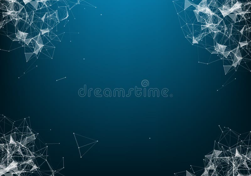 Data Technology Background. Big Data Visualization. Connecting Dots and ...