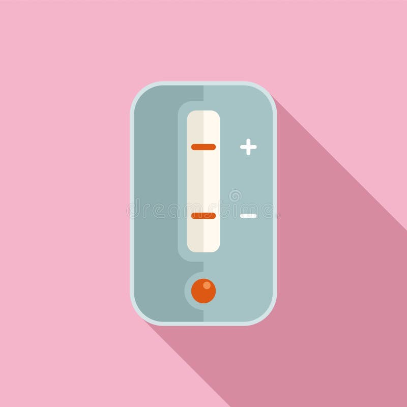 Data Test Icon Flat Vector. Sample Clinic Stock Vector - Illustration ...