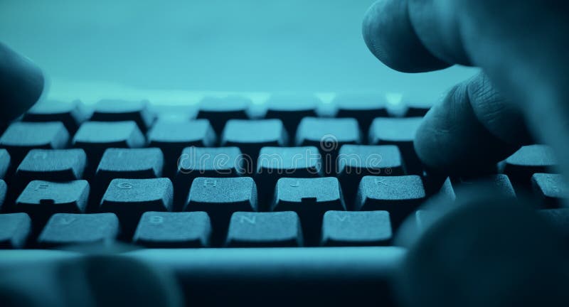 Data Thief Attacks Using Internet Network Stock Image - Image of ...