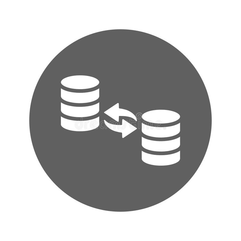 Data transaction icon stock illustration. Illustration of money - 308415085