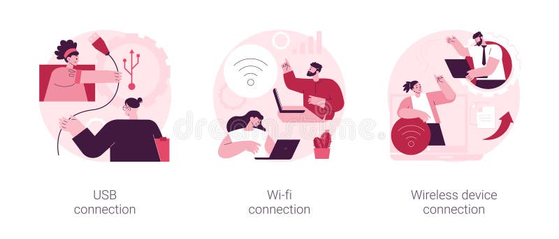 Computer Troubleshooting Abstract Concept Vector Illustration. Stock ...