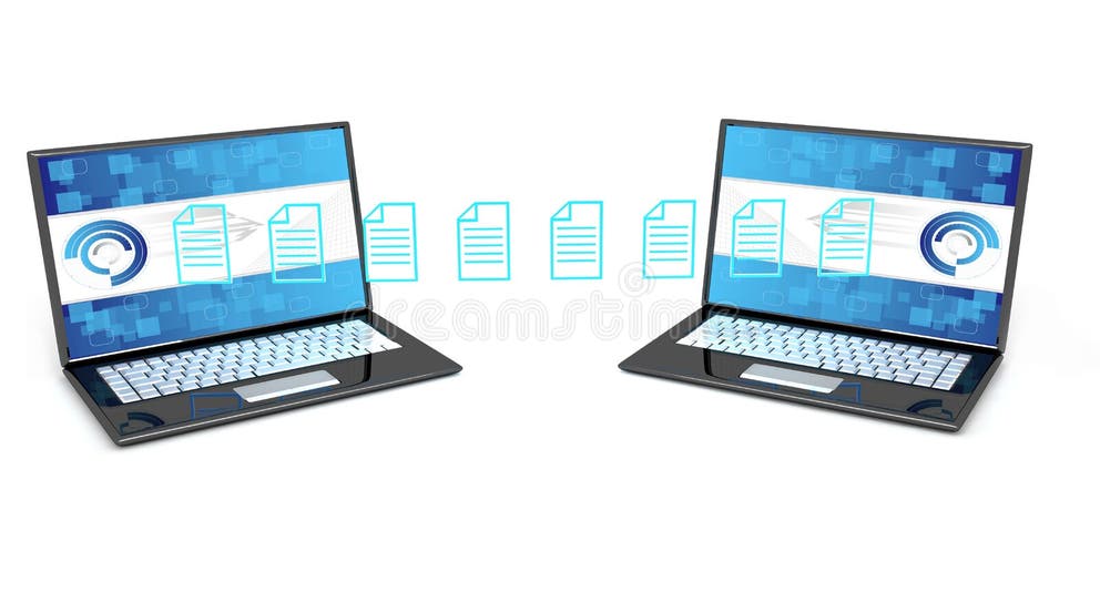 Digital Data Transfer Backgrounds Stock Illustrations – 1,259 Digital ...