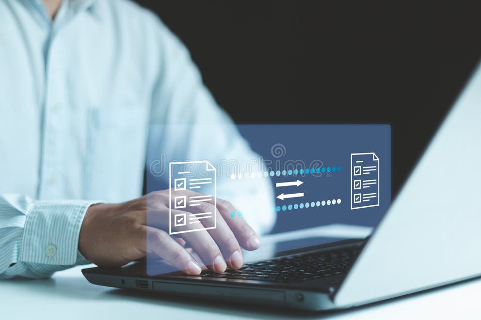 Data Transfer Concept. FTP(File Transfer Protocol) Files Receiver and Computer Backup Copy. File ...