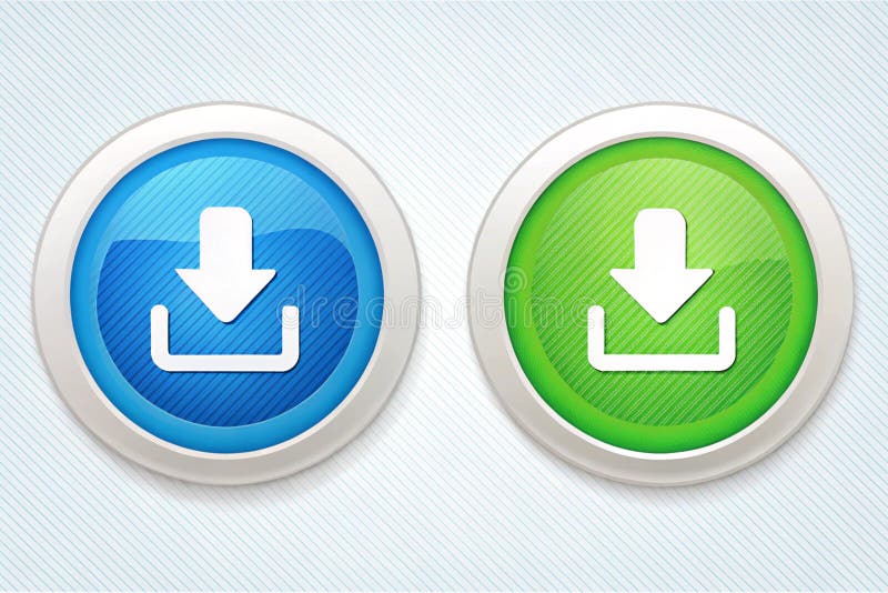 Data Transfer: Digital Upload and Download Symbols in Modern Design ...