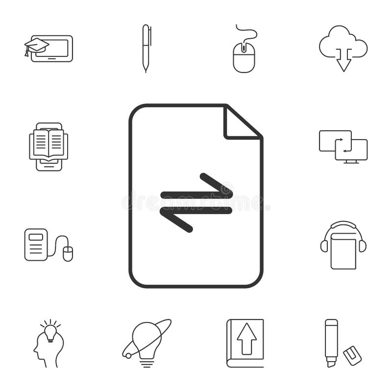 Data Transfer Icon. Simple Element Illustration. Data Transfer Symbol ...