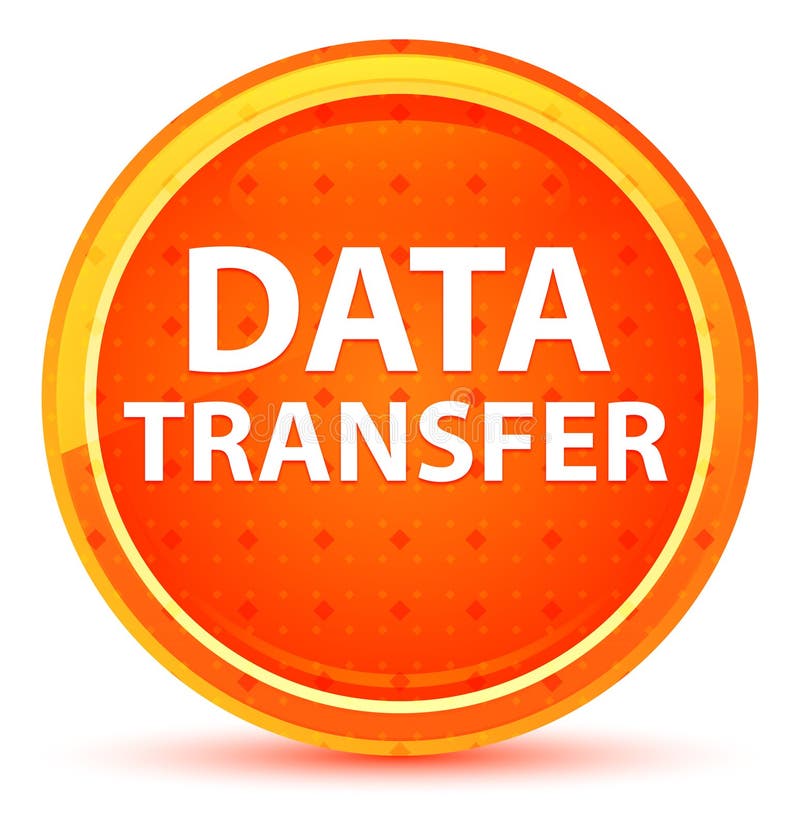 Data Transfer Magical Glassy Sunburst Blue Button Sky Blue Background ...