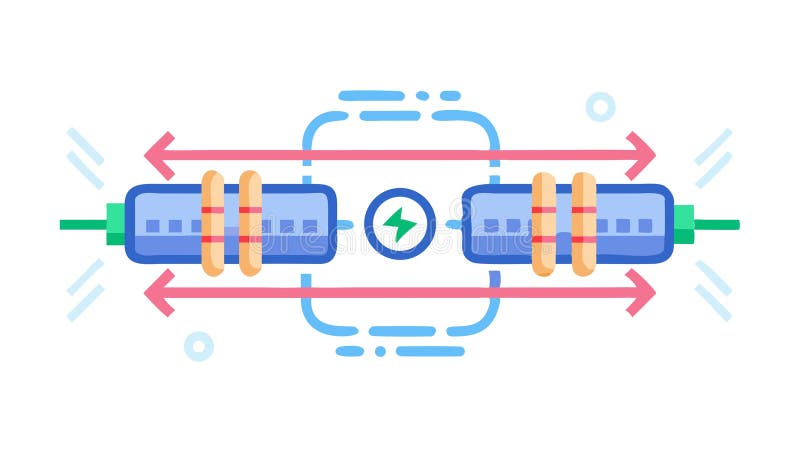 Data Transfer Lines for Digital Communication and Network. Vector Design Generative AI Stock ...