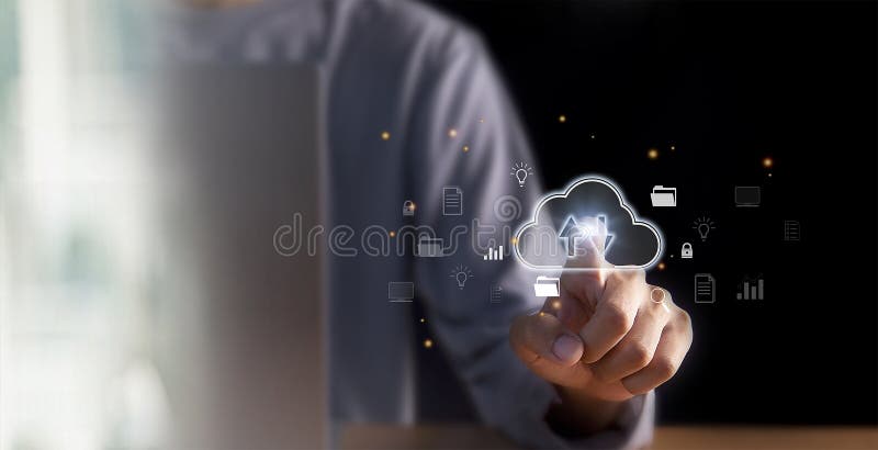 Data Transfer, Network and Internet Service Concept, Internet Storage ...