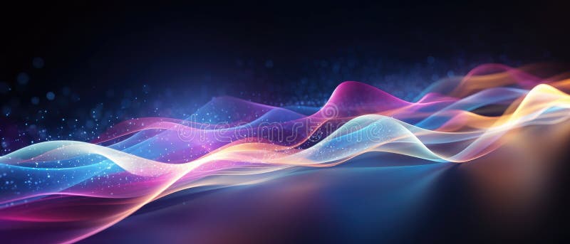 Data Transfer Technology Concept Illustrated As a Wallpaper Texture ...