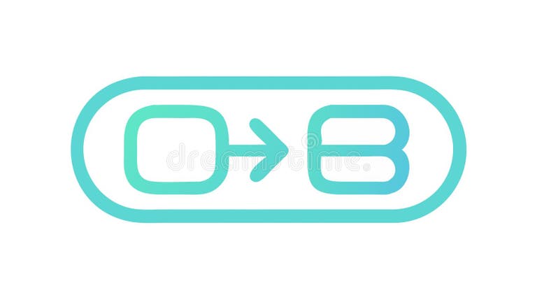 Data Transformation Icon Vector Process Conversion, Vector Design ...