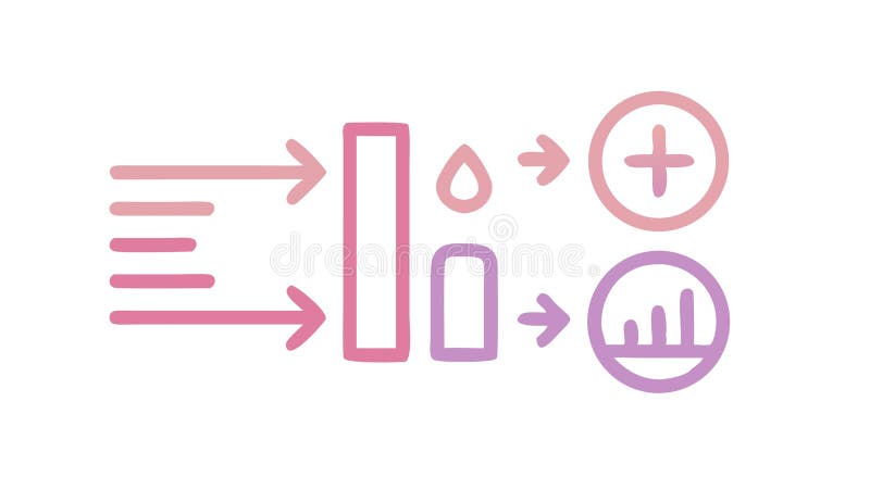 Data Transformation Process Icon Input Output Flow Vector Design Generative Ai Stock Vector