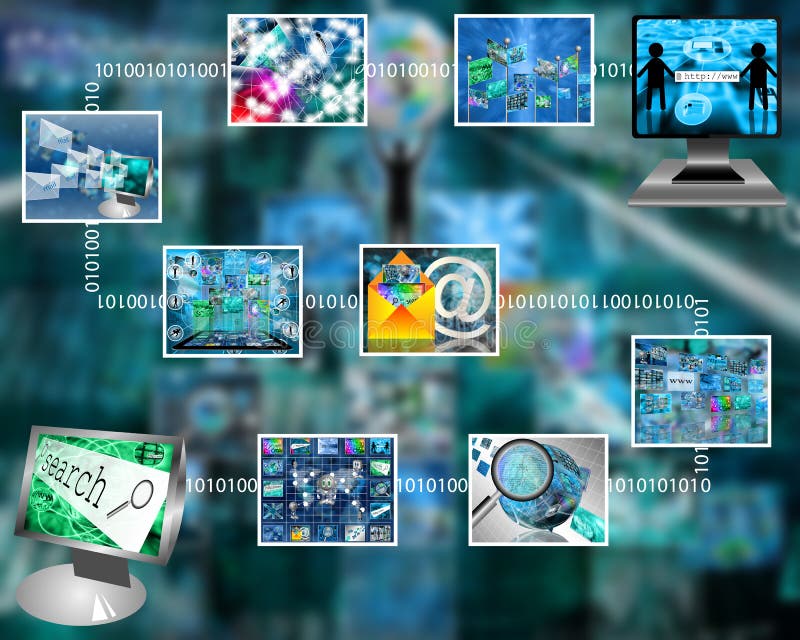 Data transmission stock illustration. Illustration of mbit - 52666845
