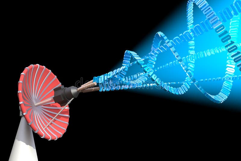 Data transmitter stock illustration. Illustration of cellular - 12076197