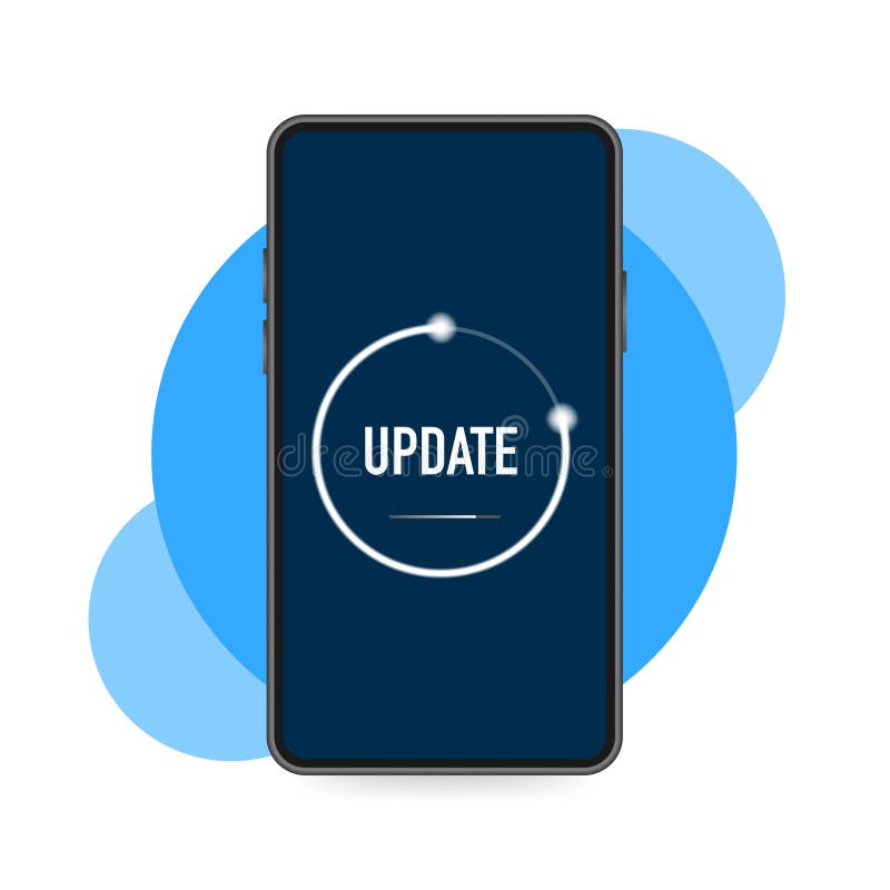 Data Update or Synchronize with Bar Process. Update on Laptop and ...
