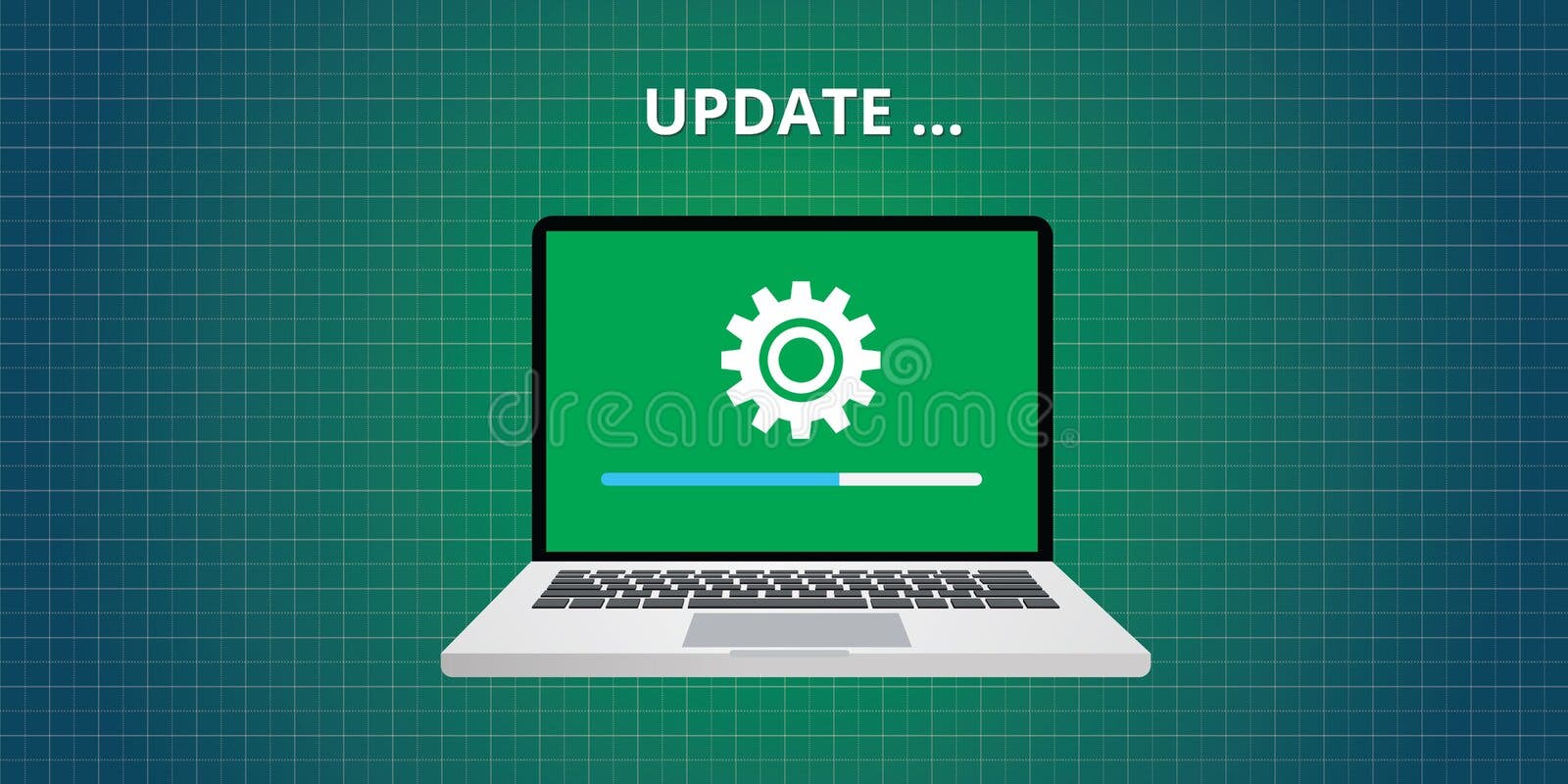 Upgrade Upgrading Latest Software Version Stock Illustration ...