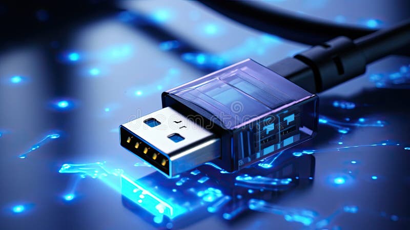 Data usb cable stock illustration. Illustration of data - 313816524