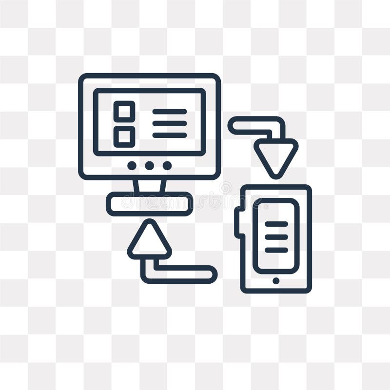 Data Vector Icon Isolated on Transparent Background, Data Trans Stock ...