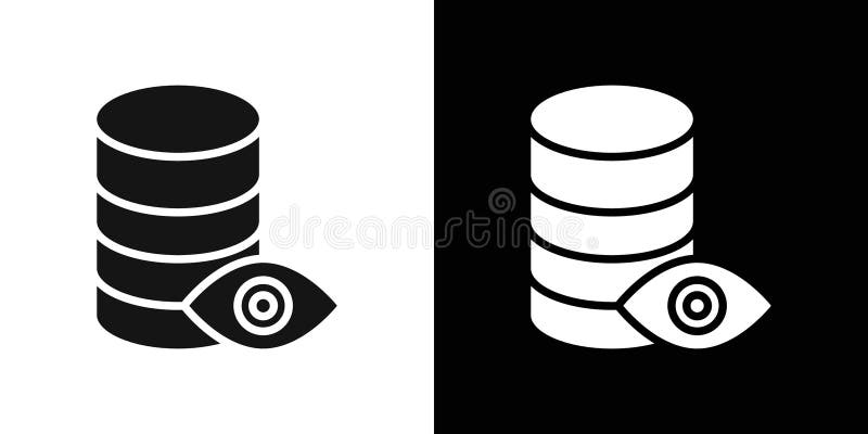 Data Visualisation Icon Flat Fill Set Collection Stock Vector ...