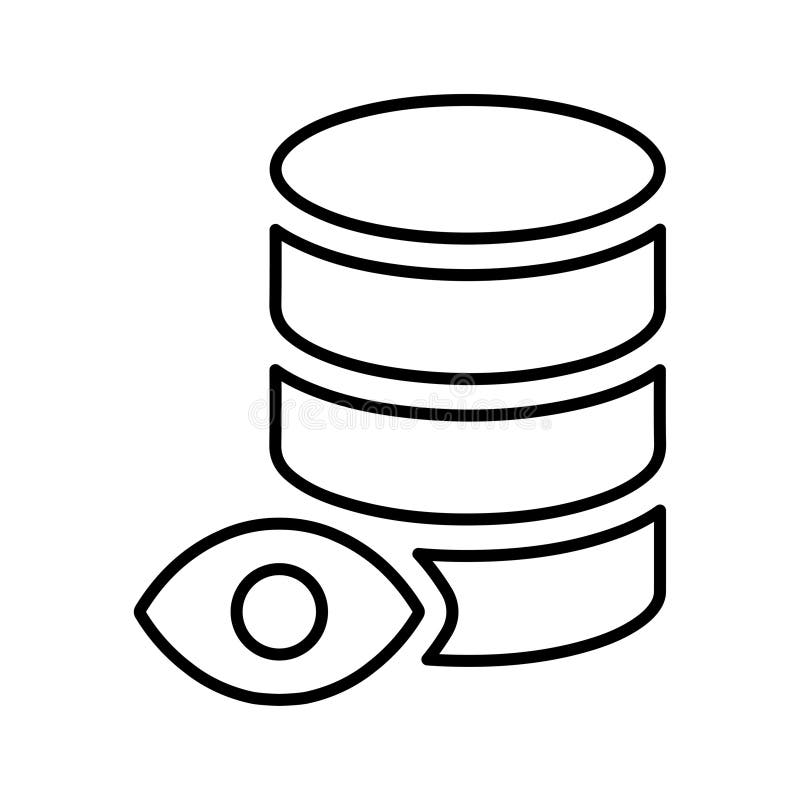 Data, Visualisation, Visualize Icon Stock Illustration - Illustration ...