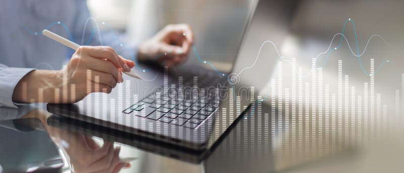 Data Visualization and Analytics Insights on a Wide Banner, Business ...