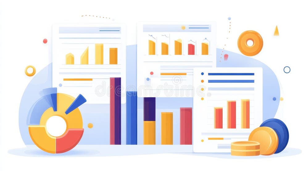 Data Visualization Analyzing Business Performance with Charts and ...