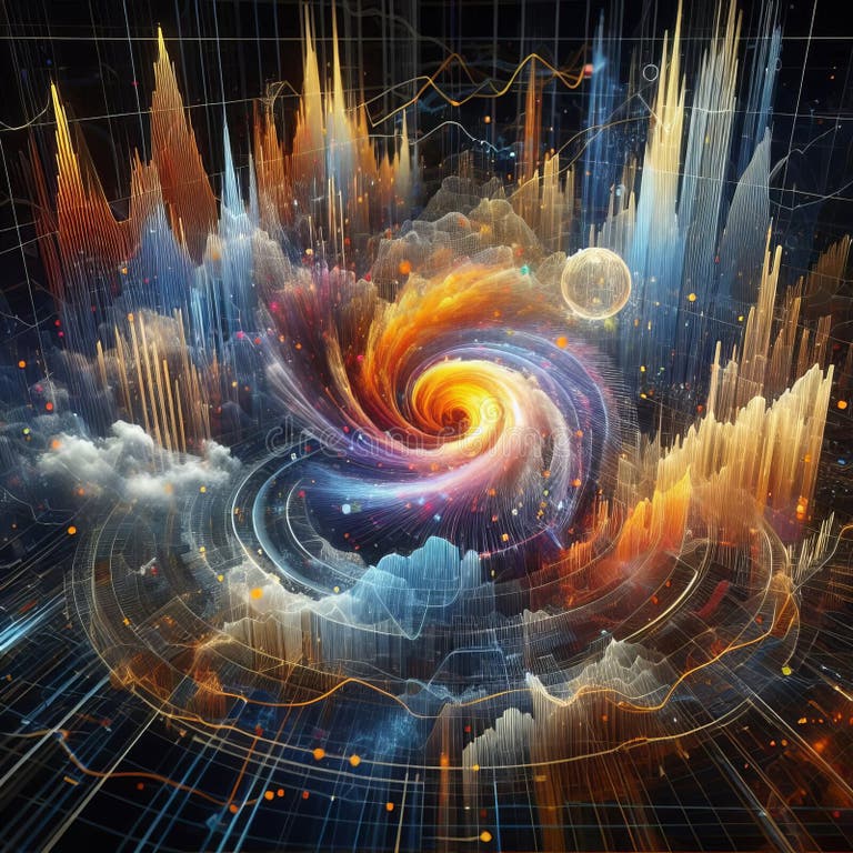 Data Visualization Art Transforming Complex Datasets E G Weather Stock ...