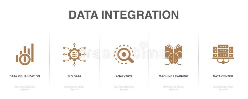Data Visualization, Big Data, Analytics Stock Vector - Illustration of ...