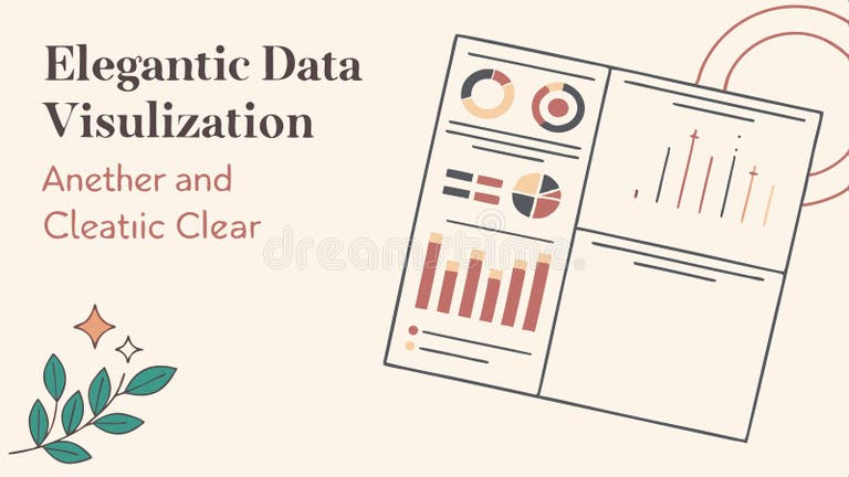 Data Visualization Charts, Infographic Elements and Data Analysis Vector Design Generative AI ...
