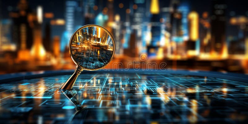 Data Visualization, Close Up Technology Digitalization, Optimization of ...