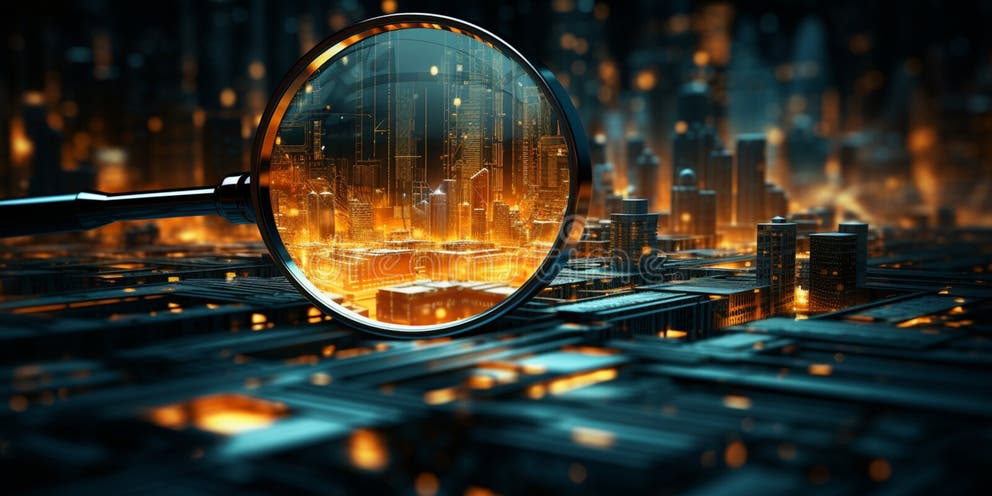 Data Visualization, Close Up Technology Digitalization, Optimization of ...