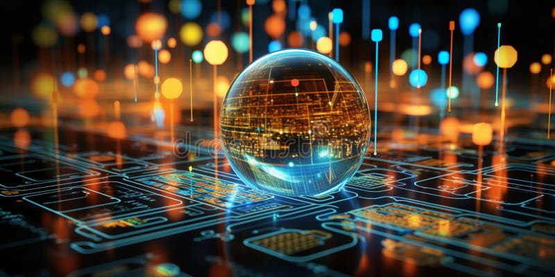 Data Visualization, Close Up Technology Digitalization, Optimization of ...