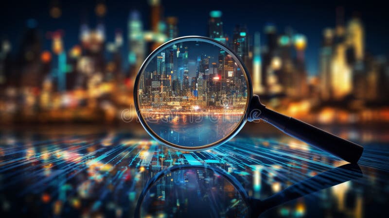 Data Visualization, Close Up Technology Digitalization, Optimization of ...