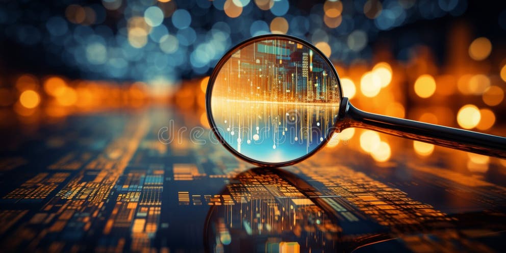 Data Visualization, Close Up Technology Digitalization, Optimization of ...